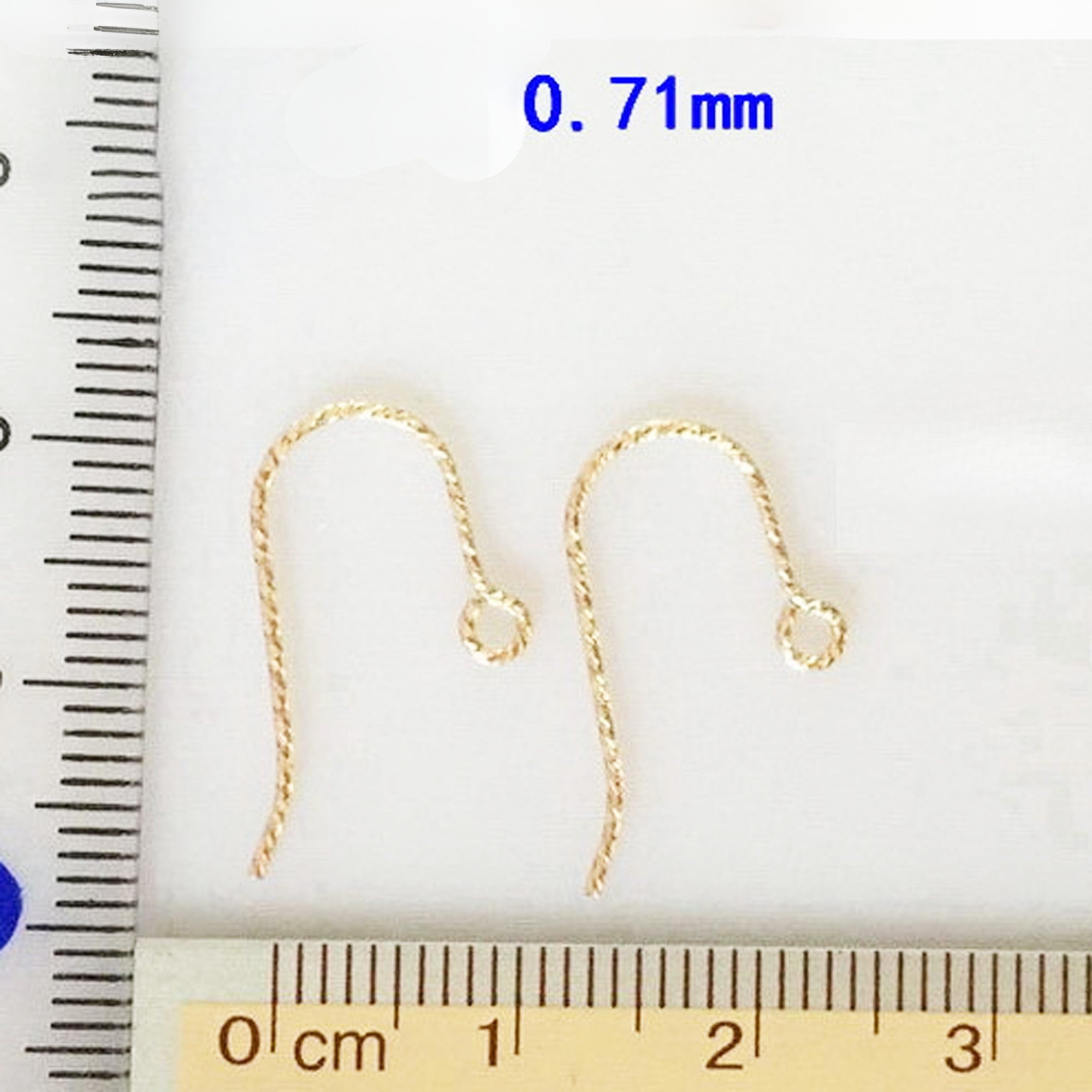 14K Gold Filled 20MM Sparking Ear Hooks – accbeads